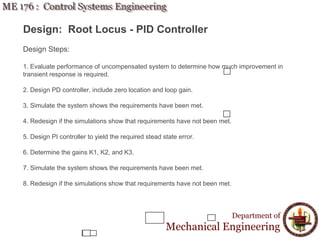 Lecture 17 me 176 (4th) 9 - design via root locus | PDF