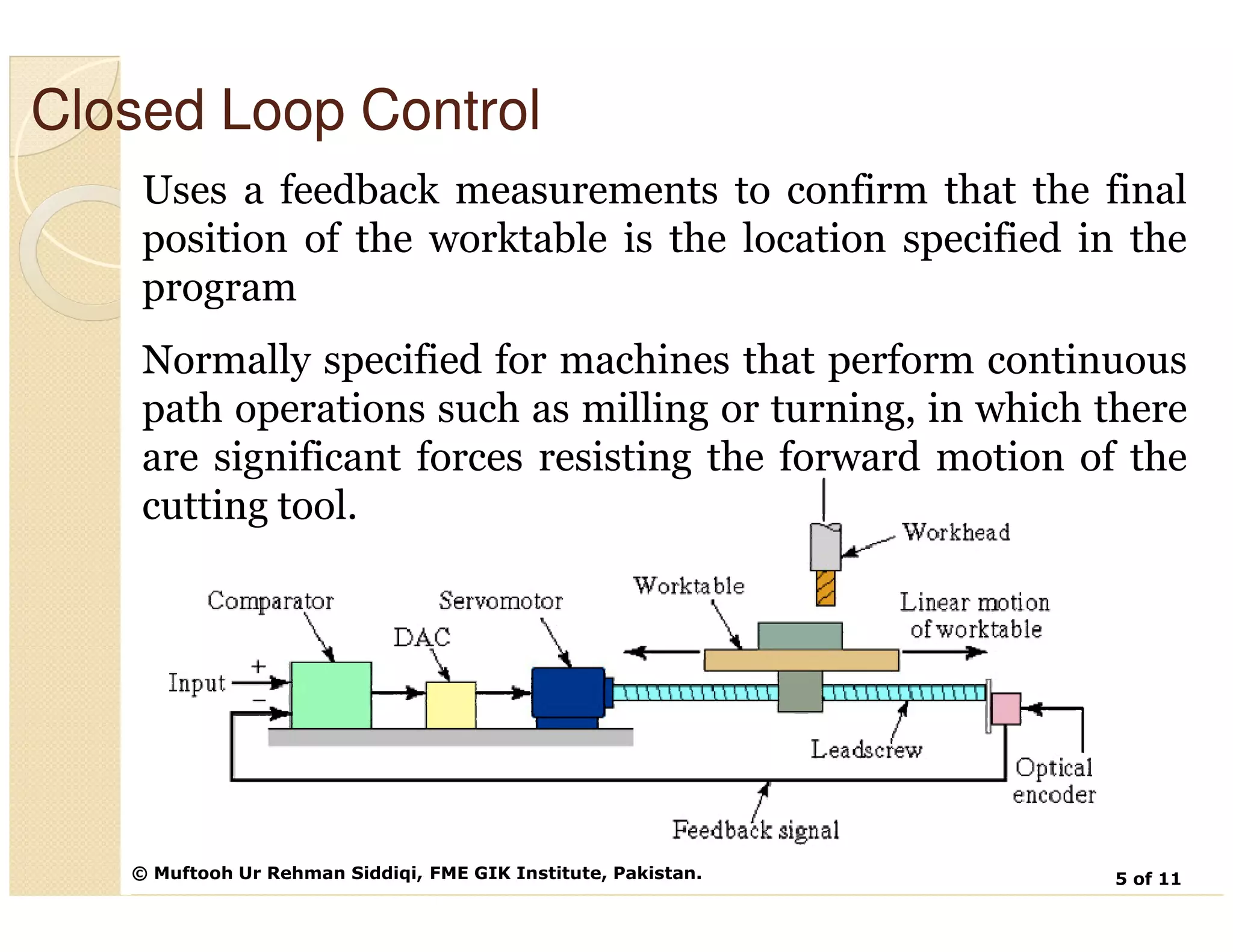 Lecture 17 position systems of nc [compatibility mode] | PDF