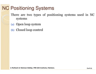 Lecture 17 position systems of nc [compatibility mode] | PDF
