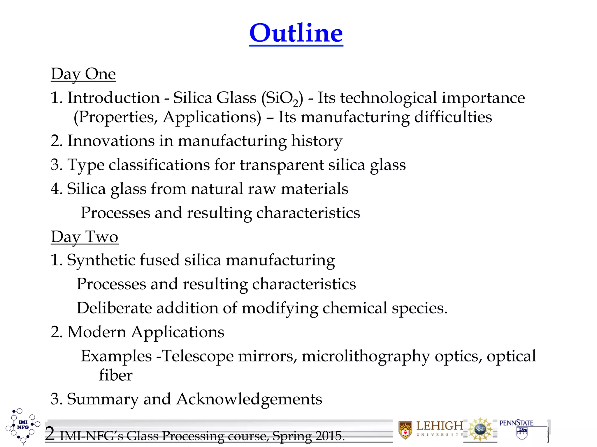 Glass processing | PDF
