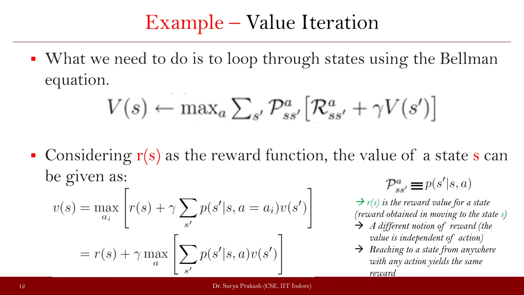 Reinforcement learning Markov principle | PDF