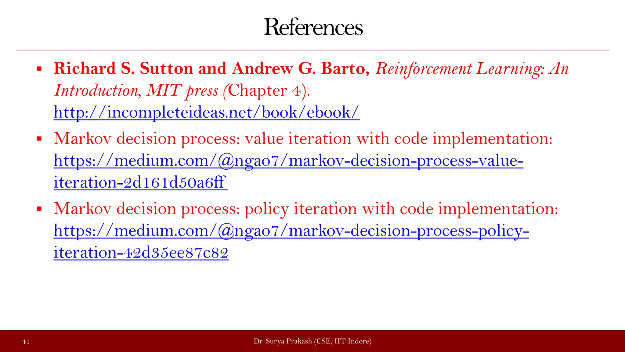 Reinforcement learning Markov principle | PDF