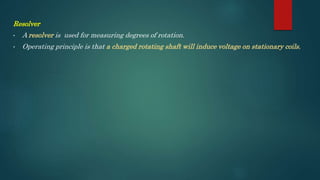 Robot Sensing Systems - 1 | PPT