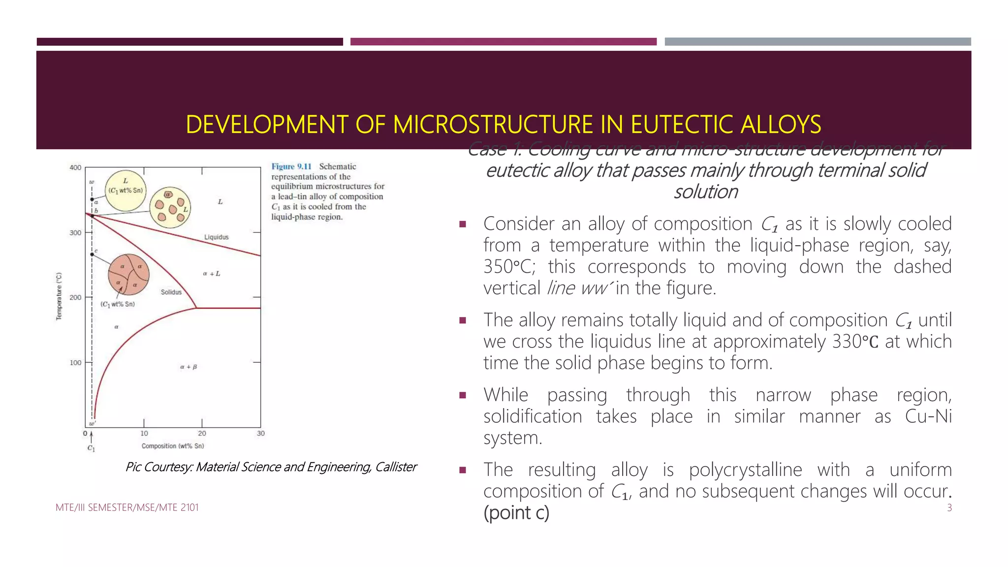 Two Component System:Binary Eutectic Phase Diagram | PPTX | Chemistry ...