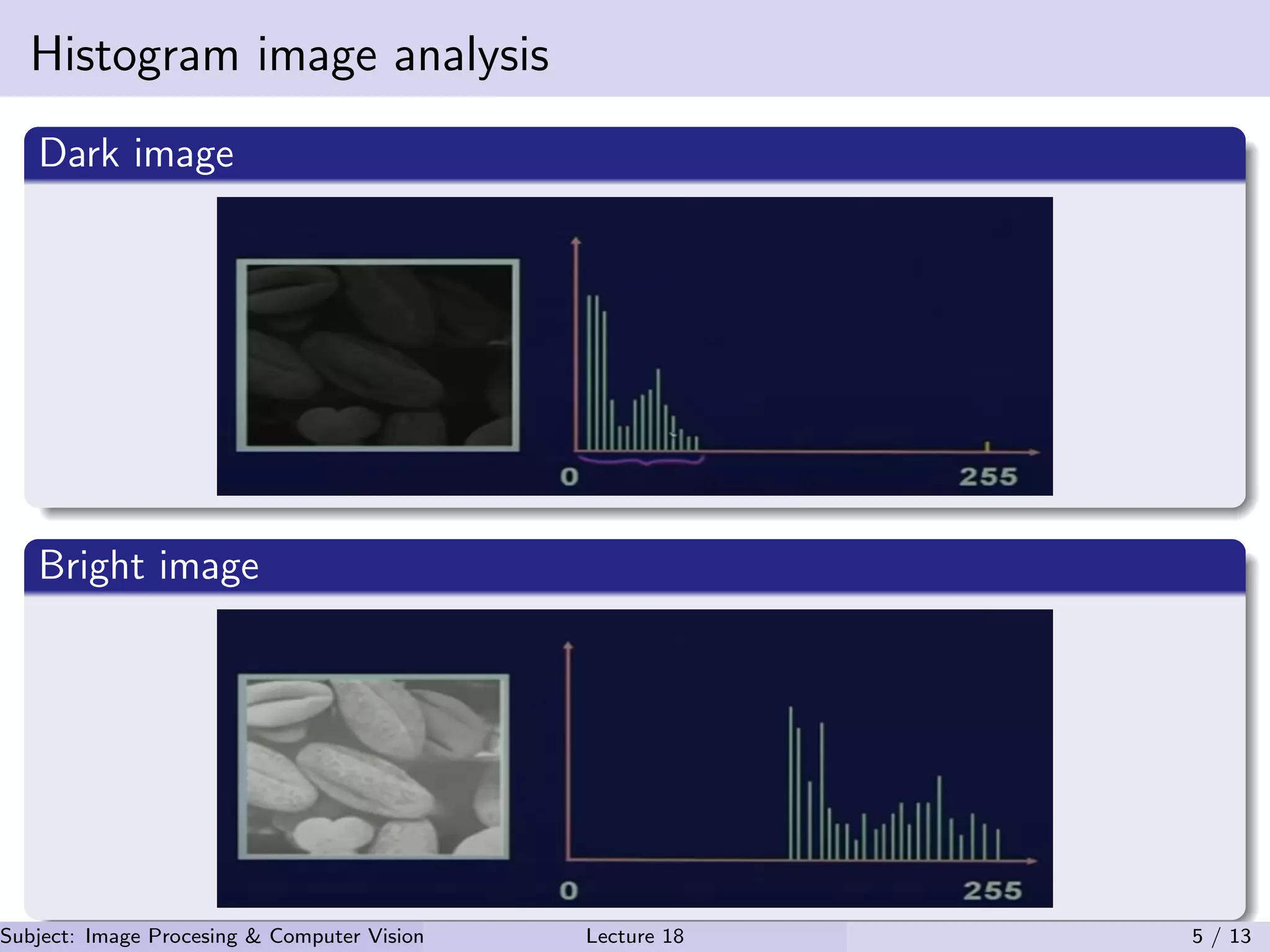 Histogram Operation in Image Processing | PDF | Photo Editing Software ...