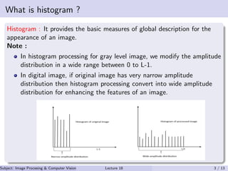 Histogram Operation in Image Processing | PDF | Photo Editing Software ...