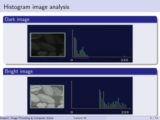 Histogram Operation in Image Processing | PDF | Photo Editing Software ...