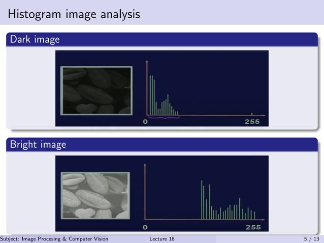 Histogram Operation in Image Processing | PDF | Photo Editing Software ...