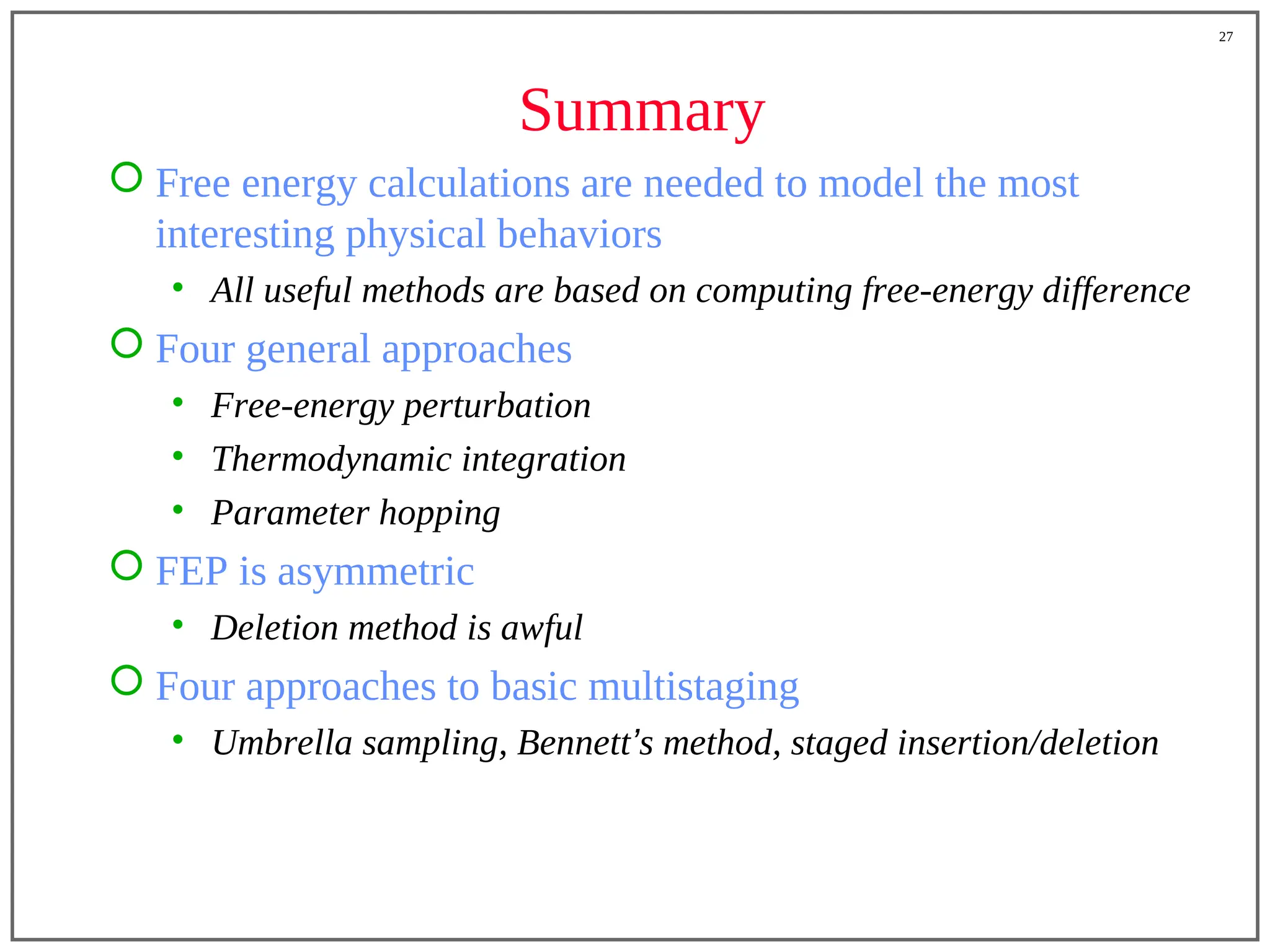 Molecular Dynamics Simulation Fundamentals Ppt