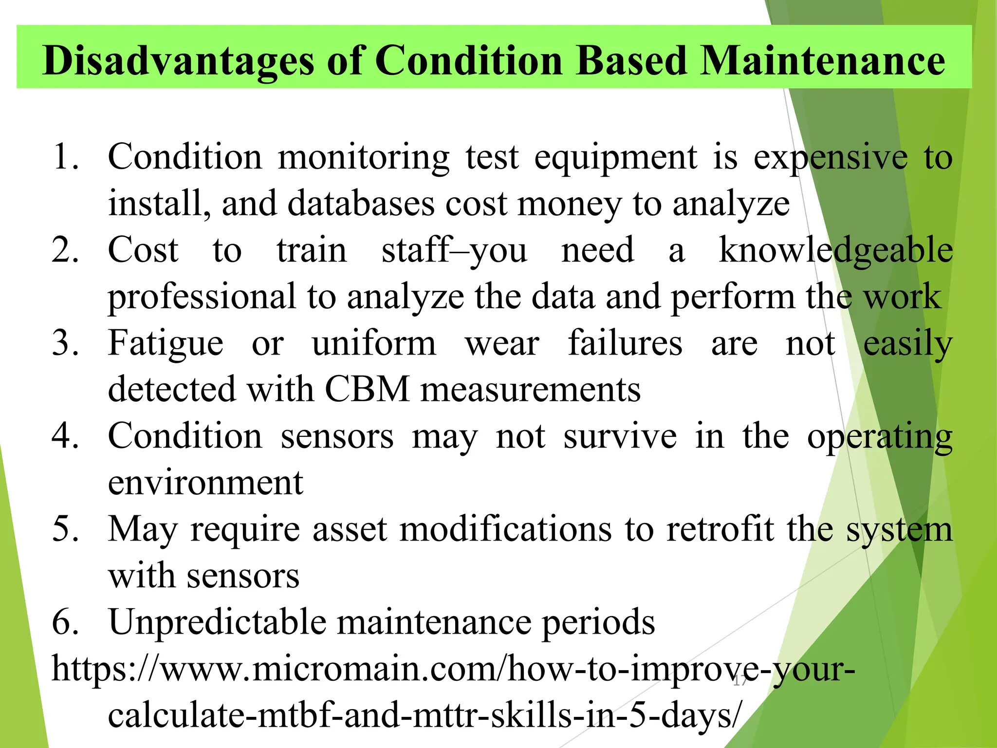 LECTURE 18 condition based monitoring.ppt