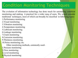 LECTURE 18 condition based monitoring.ppt