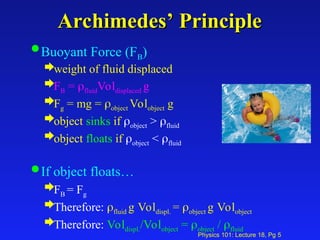 FLUIDS PHYSICS PPT AN ENGINEERING LECTURES | PPT