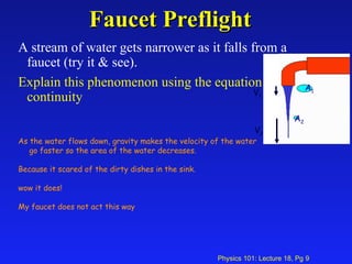 FLUIDS PHYSICS PPT AN ENGINEERING LECTURES | PPT
