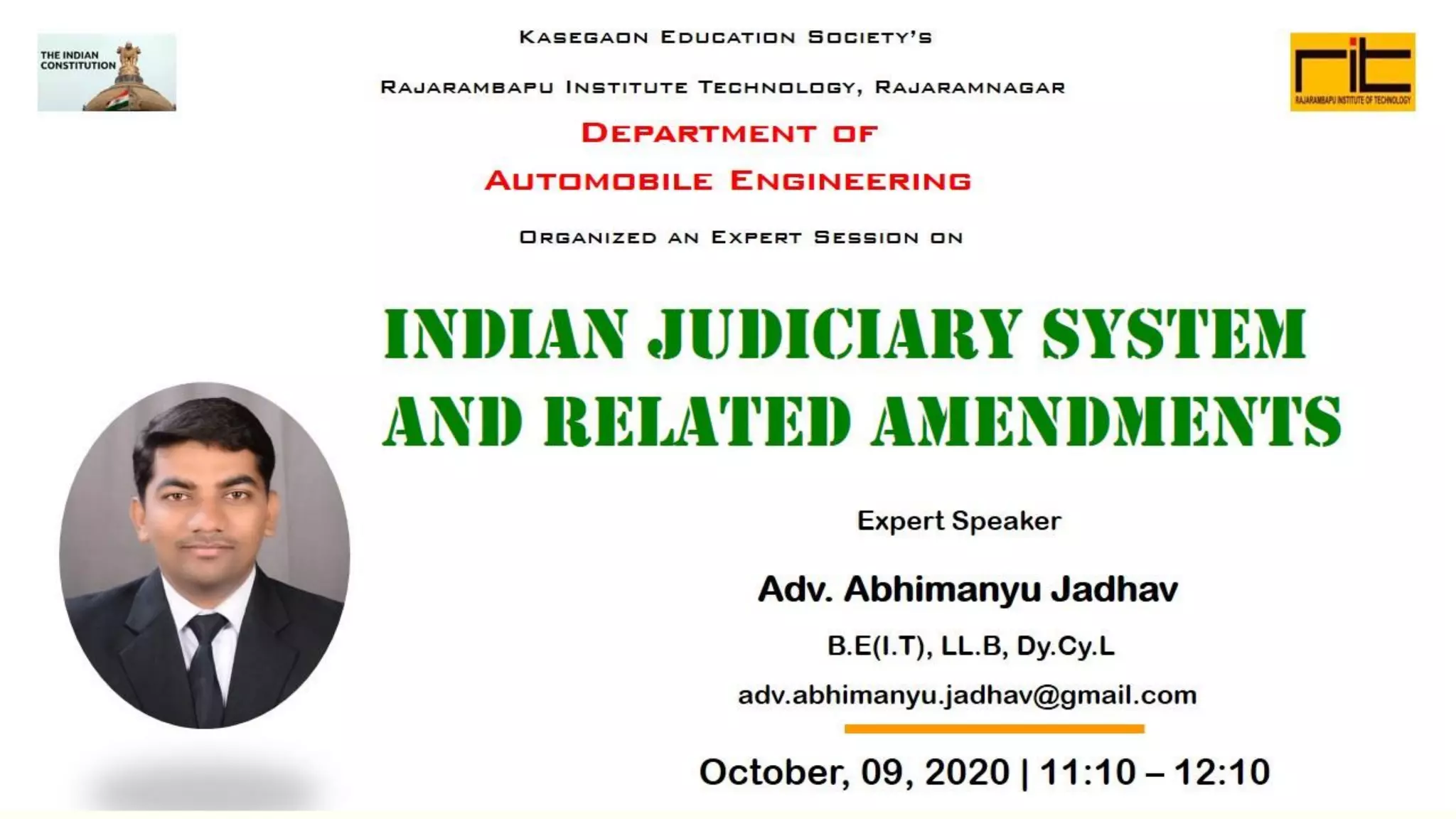 Lecture 18 indian legal system - an introduction | PPT