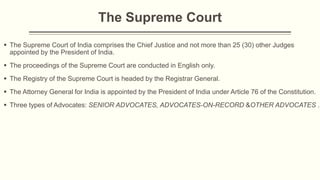 Lecture 18 indian legal system - an introduction | PPT