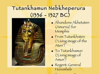 Lecture 18 later new kingdom (b) | PPT