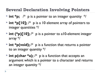 Lecture 18 - Pointers | PPT