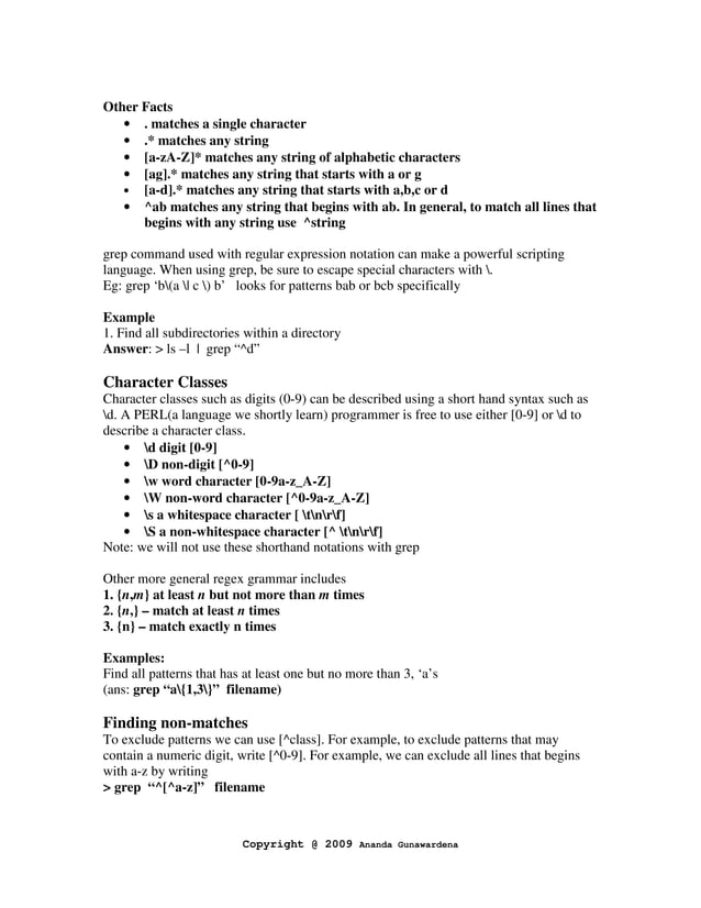 Lecture 18 Regular Expressionspdf Programming Languages Computing