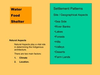 Lecture18 Rural Settlements Sr | PPT