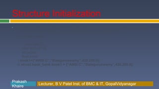 Lecture18 structurein c.ppt