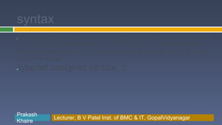 Lecture18 structurein c.ppt