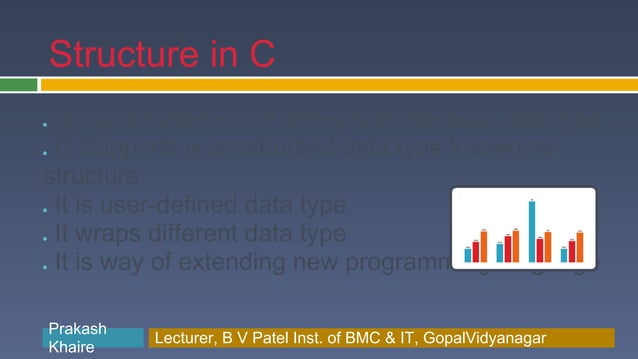 Lecture18 structurein c.ppt | Programming Languages | Computing