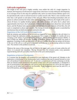 Lecture 18 cell cycle and its regulation converted | PDF