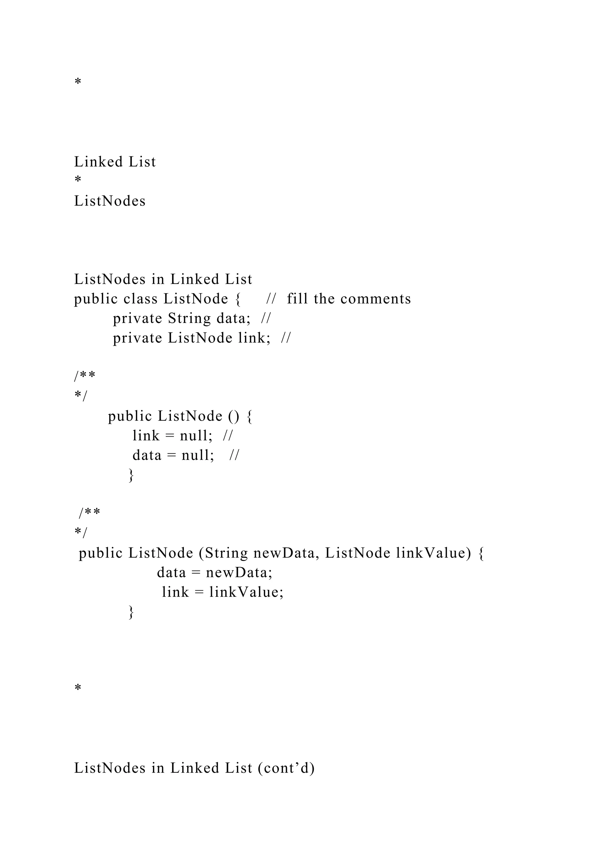 Lecture 18dynamic Data Structures And Generics Iidocx Free Download