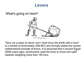 Lecture18 mechanics summary | PPT