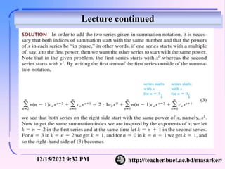 Lecture 18 on Series solution 6.1 only.pdf