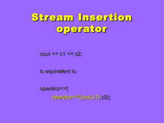Operator Overloading | PPT