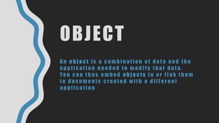 cover page,charts,text box and objects in MS word | PPTX