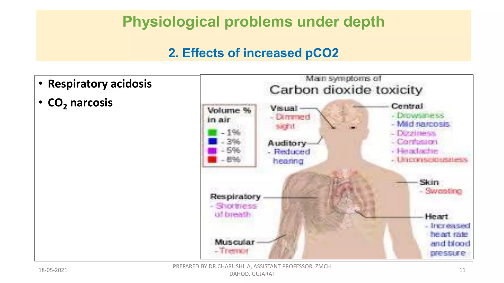 Physiology of high atmospheric pressure:Effects of increased pO2 ...