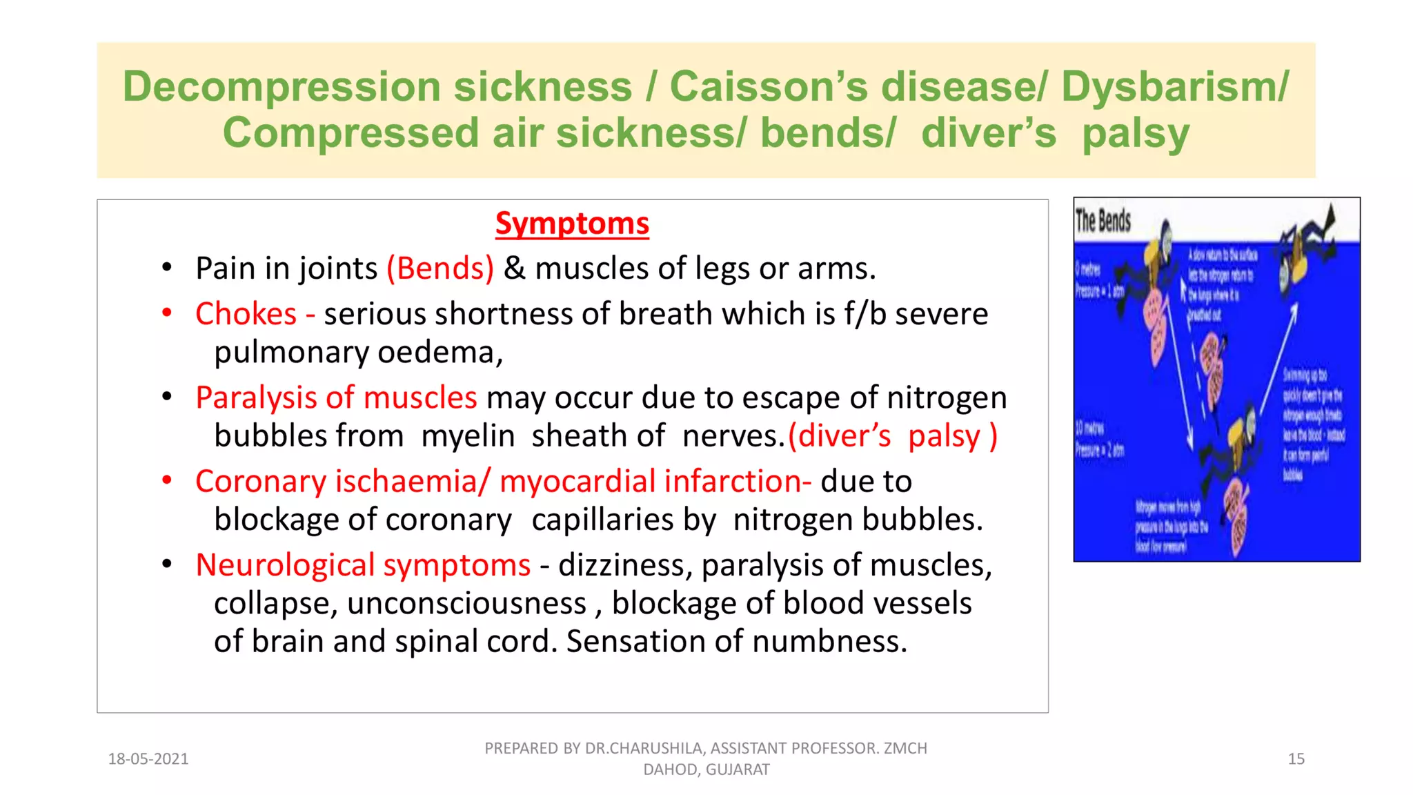 Physiology of high atmospheric pressure:Effects of increased pO2 ...