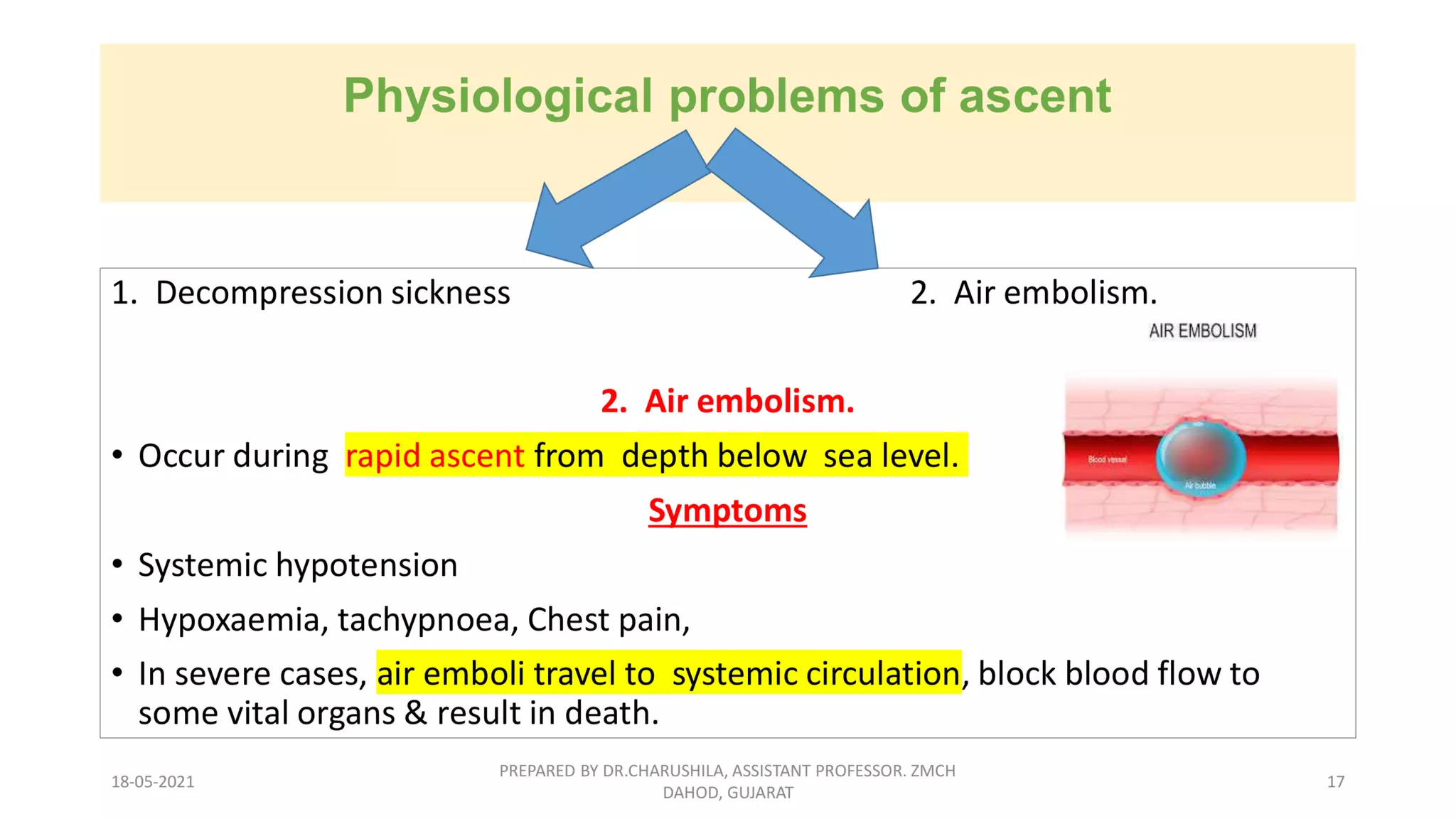 Physiology of high atmospheric pressure:Effects of increased pO2 ...