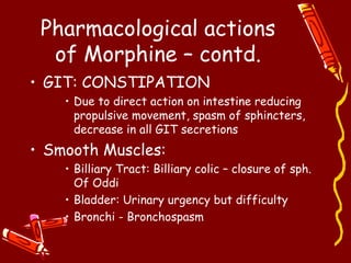 opioid anlagesic and its antagonist | PPT | Illegal Drugs, Tobacco ...