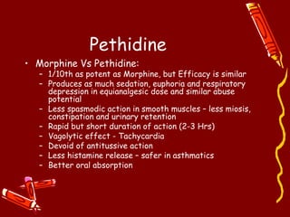 opioid anlagesic and its antagonist | PPT