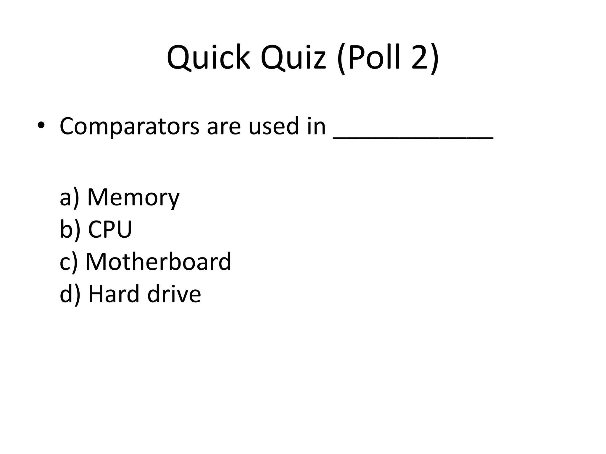 Magnitude Comparatorpdf Programming Languages Computing