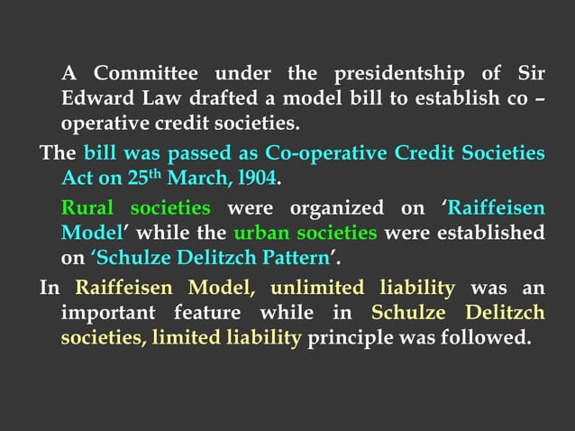 Objective and principals of cooperative societies | PPT | Agriculture ...