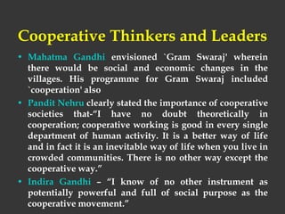 Objective and principals of cooperative societies | PPT