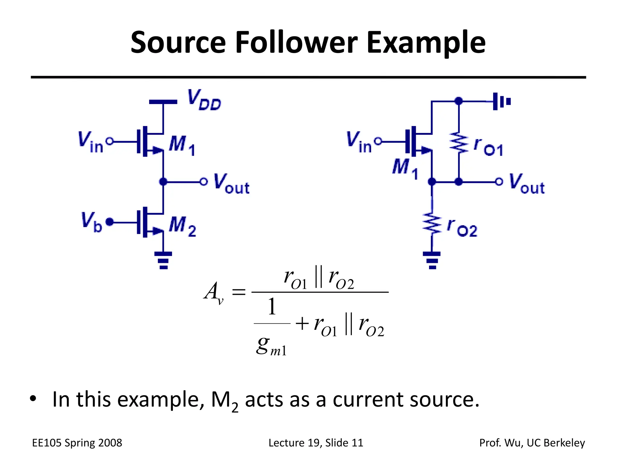 Single stage amplifier using mos technology | PDF
