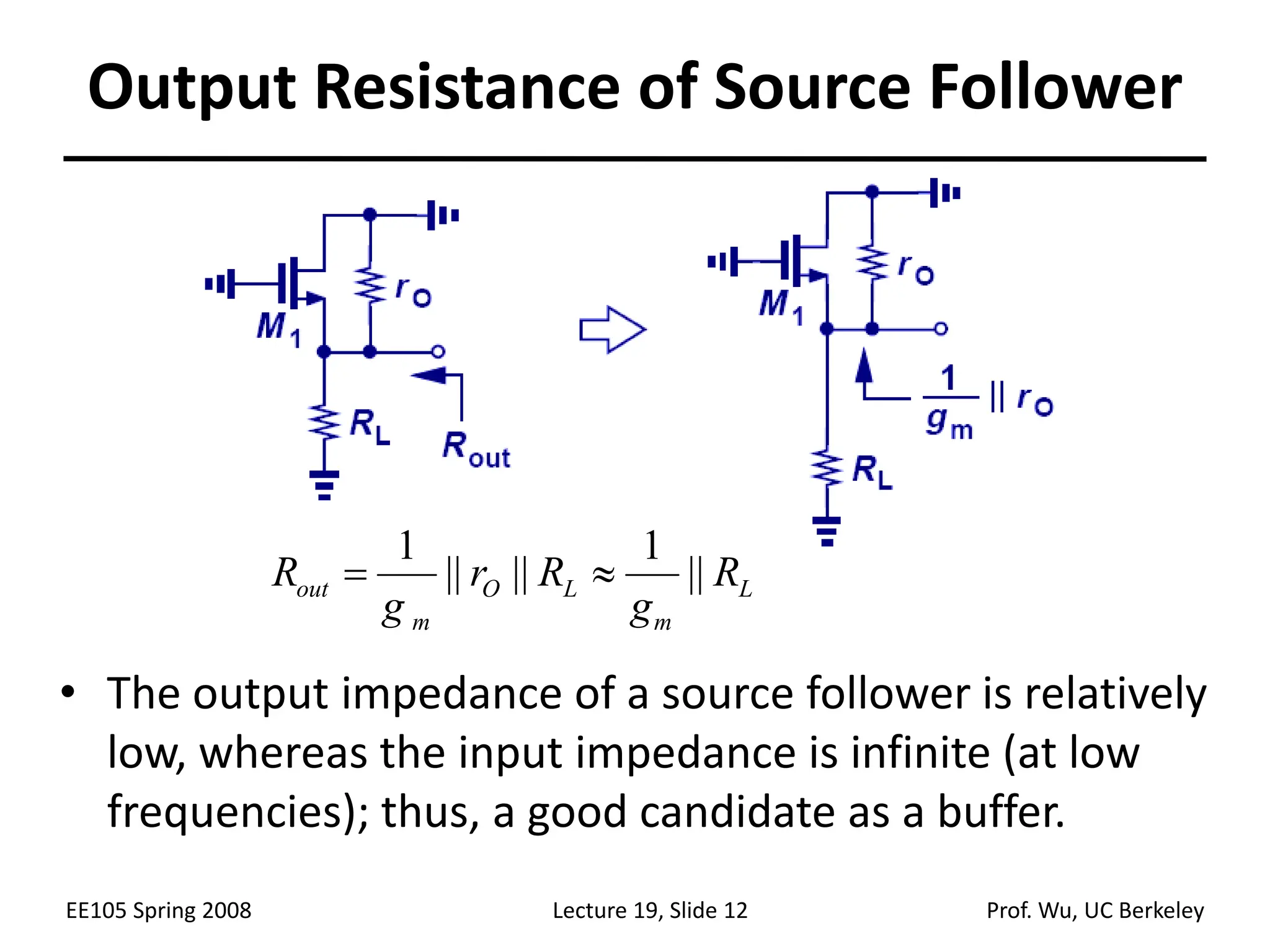 Single stage amplifier using mos technology | PDF