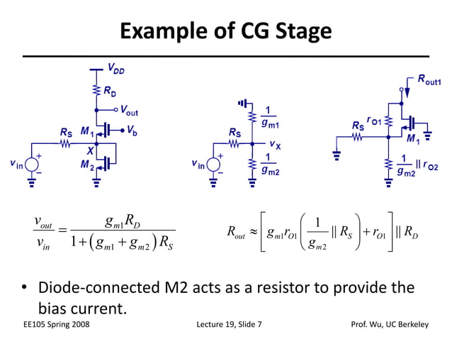 Single stage amplifier using mos technology | PDF | Physics | Science