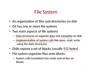 Operating System File System IMpl lecture19.pptx