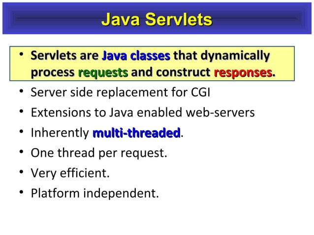 Lecture 19 Dynamic Web Java Part 1 Ppt 5256