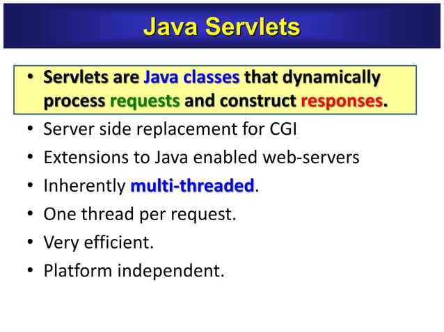 Lecture 19 - Dynamic Web - JAVA - Part 1.ppt