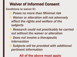 Lecture 19 research ethics (2) | PPTX