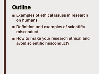 Lecture 19 research ethics (2) | PPTX