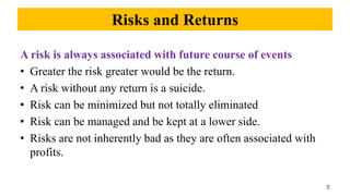 Lecture 19 Risk and Uncertainty | PPTX
