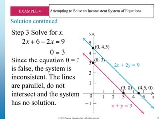 Lecture 19 section 8.1 system of equns | PPT